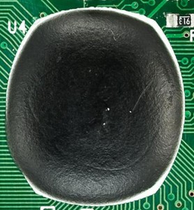 What's Under the Black Blob on the Back of LCDs?