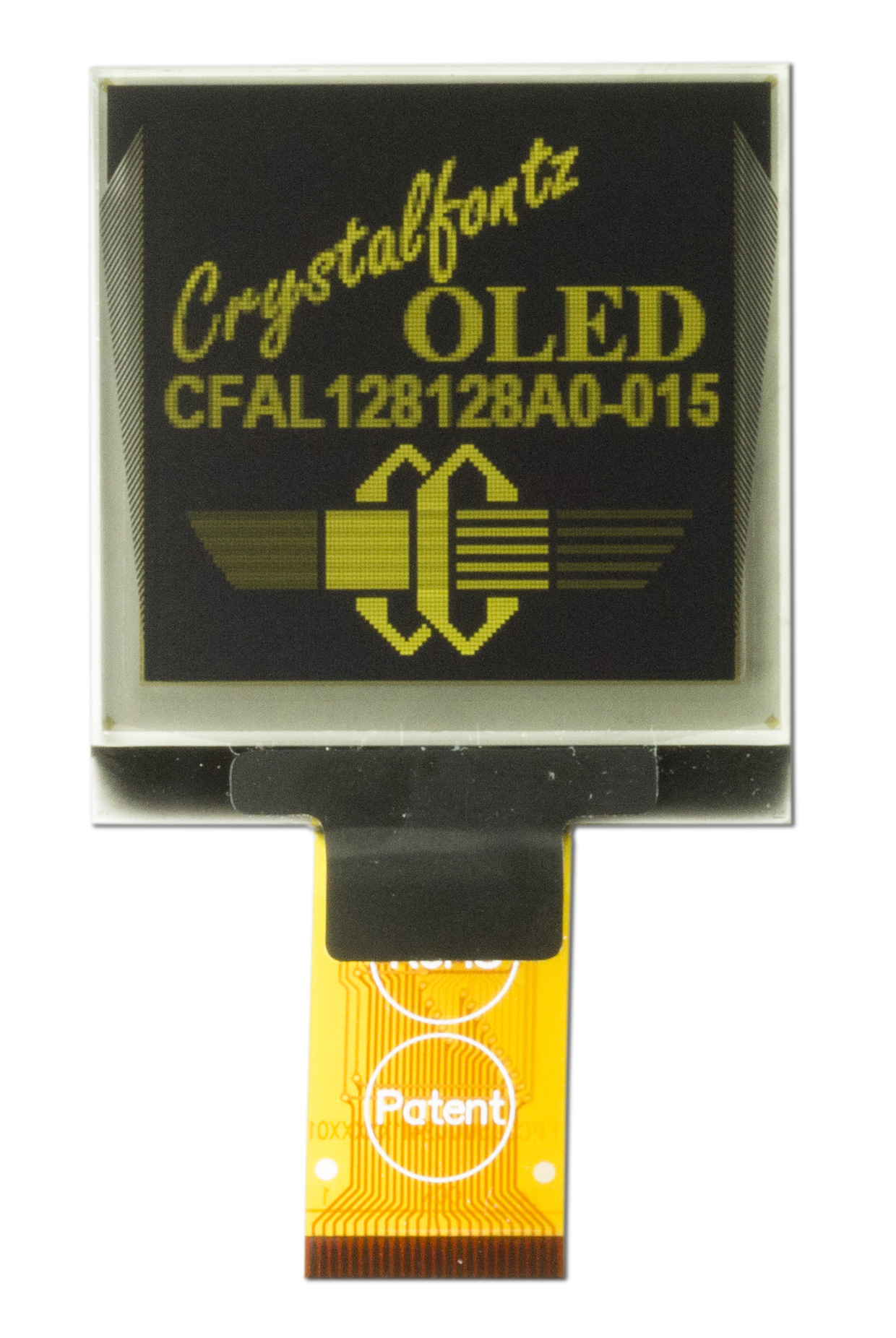 128x128 Square Graphic OLED display (CFAL128128A0015Y)