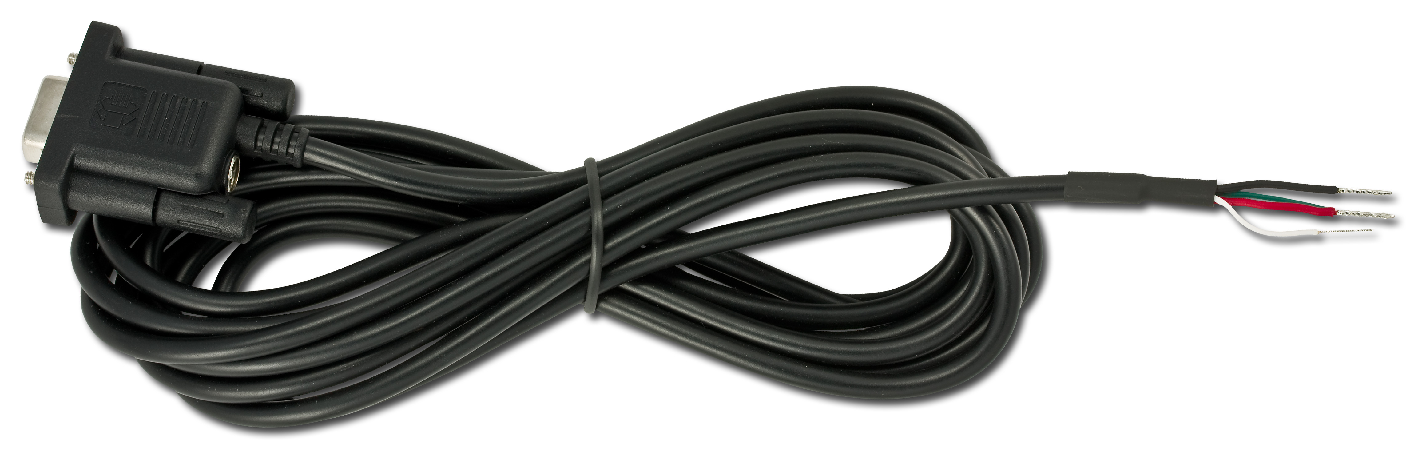 DB9 RS232 and Power Cable (WR232Y18) from Crystalfontz